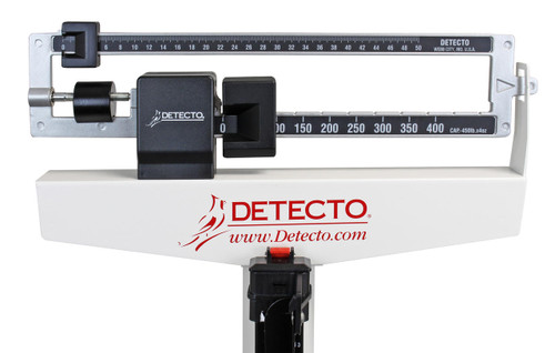 Cardinal Detecto 439 Mechanical Physician Scale with Height Rod, 450 lb ...