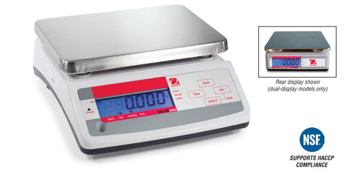 OHAUS V11P6T Valor 1000 Dual Display Compact Bench Scale