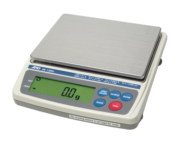 Open Box A&D Weighing Everest EK-6000i Compact Balance | Scales Plus