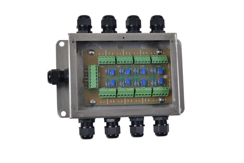 Transcell AJB-015 Stainless Steel Signal Trim Junction Box, 4 Channel ...
