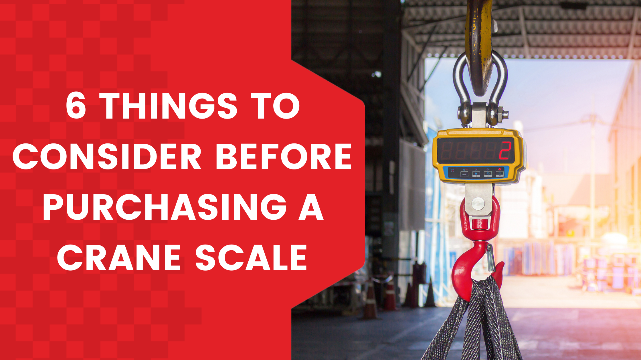 6 Things to Consider Before Purchasing a Crane Scale - Scales Plus