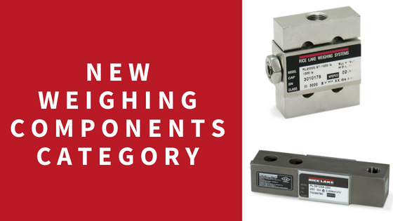 New Weighing Components Category - Scales Plus