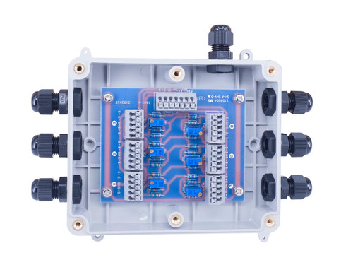 Transcell JB-FI-6 Signal Trim Junction Box, 6 Channel - Scales Plus