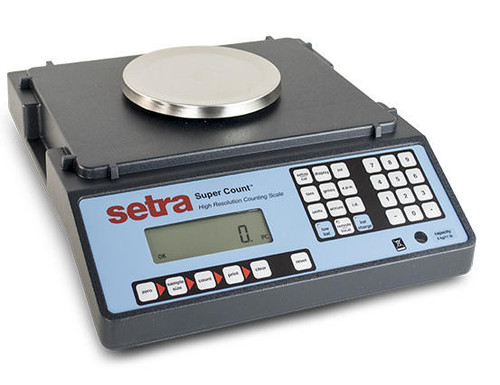 Setra Super Count SC-5.5-RS Counting Scale, 5.5 x 0.00005 lb, Dual ...