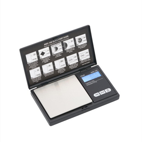 AWS-100 Digital Pocket Scale, 100 g x 0.01 g - Scales Plus