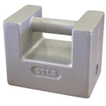 Rice Lake 50 lb Cast Iron Weight, ASTM Class 6 - Scales Plus