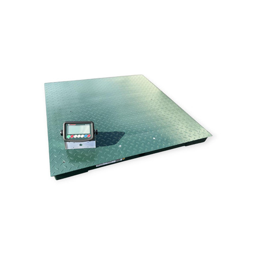 USA Measurements Thunderbolt Floor Scale, 5000 lb, 3x3 | Scales Plus