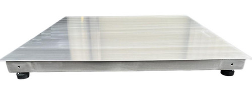 USA Measurements Mr. Reliable Stainless Steel Floor Scale, 5000lb, 5x5 ...