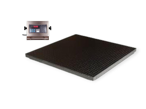 Pennsylvania Scale M6600-7600/4WD-AO Floor Scale w/ Analog Output, 4' x ...
