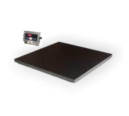Pennsylvania Scale M6600-7500/4 Floor Scale, 6' x 6', 10,000 lb x 1 lb ...