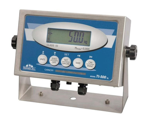 Transcell TI-500 SL Stainless Steel Digital Indicator | Scales Plus