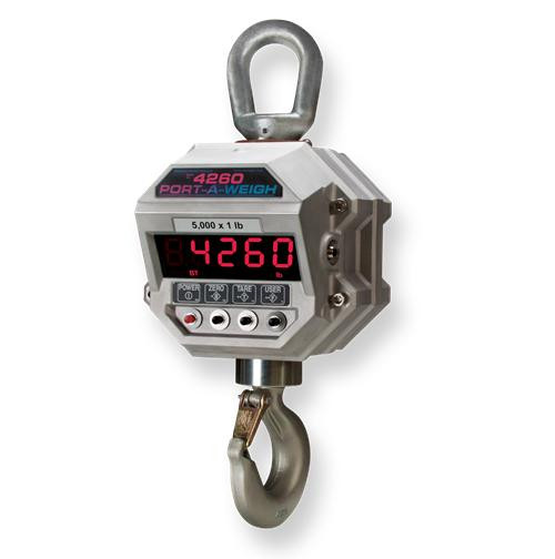 MSI 4260 IS 100000 lb Port-A-Weigh Intrinsically Safe Crane Scale ...