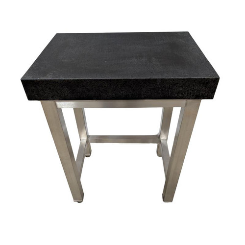Stainless Steel Anti-Vibration Table, Granite Top, 24" x 18" | Scales Plus