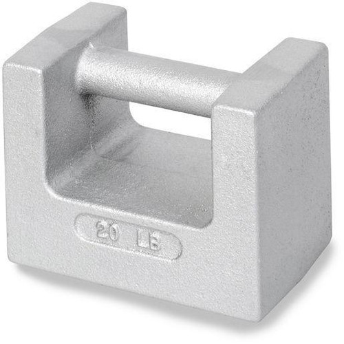 Troemner 20 lb Cast Iron Grip Handle Calibration Weight, ASTM Class 6 ...