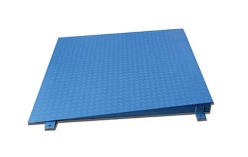 Optima OP-750-4x4 Floor Scale Ramp, Mild Steel Painted Blue | Scales Plus