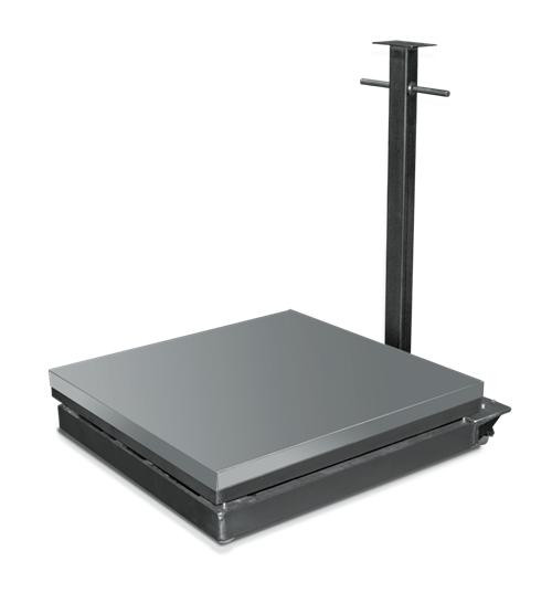 Rice Lake BenchMark HDP Heavy Duty Portable Scale Platform with Wheels ...