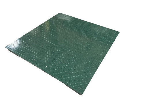 USA Measurements Mr. Reliable Floor Scale, 2,500 lb, 2x2 | Scales Plus