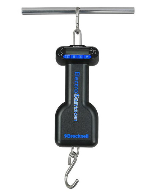 Brecknell ElectroSamson Portable Hanging Fishing Scale, 55 lb x 0.05 lb ...