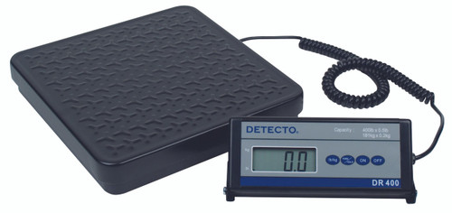 Cardinal Detecto DR400 Low Profile Bench Scale, 400 lb x 0.5 lb ...