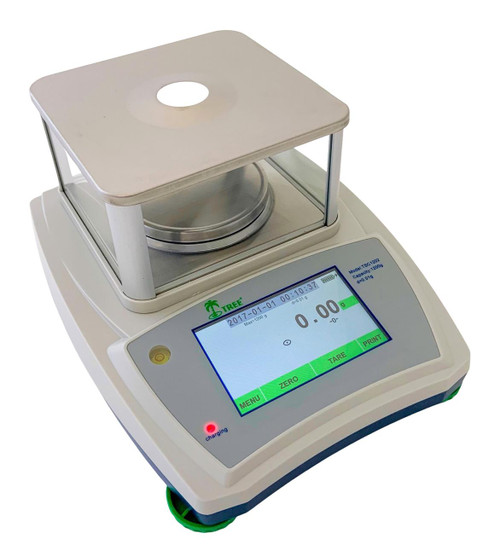 Tree TSC-1202 Touch Screen Precision Balance, 1200 g x 0.01 g - Scales Plus