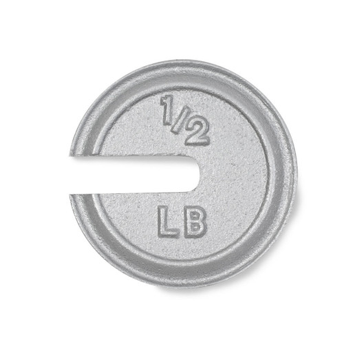 Troemner 0.5lb Cast Iron Slotted Calibration Weight, ASTM Class 6 ...