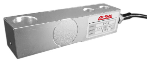 Optima OP-370-SSW 10,000 lb Stainless Steel Single Ended Beam Load Cell ...