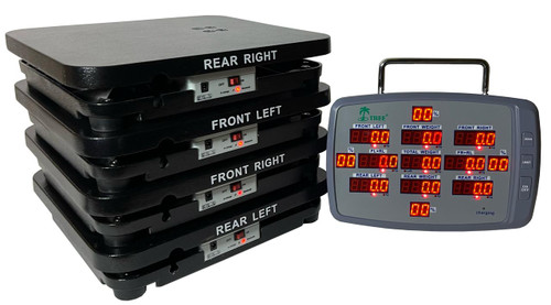 Tree MRC-2000 Bluetooth Go Kart Scale System, 2000 lb x 0.2 lb | Scales ...