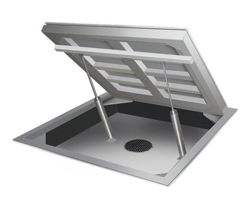 Rice Lake AutoLift HE Hostile Environment Stainless Steel Floor Scale ...