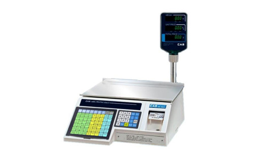 CAS LP1000NP Label Printing Scale, 30 lbs x 0.01 lbs, NTEP - Scales Plus