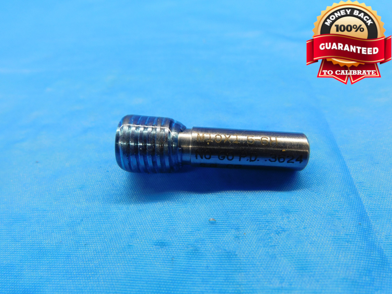 M10 X 1.5 6H Thread Plug Gage | DW18646RD | M & J Tooling LLC