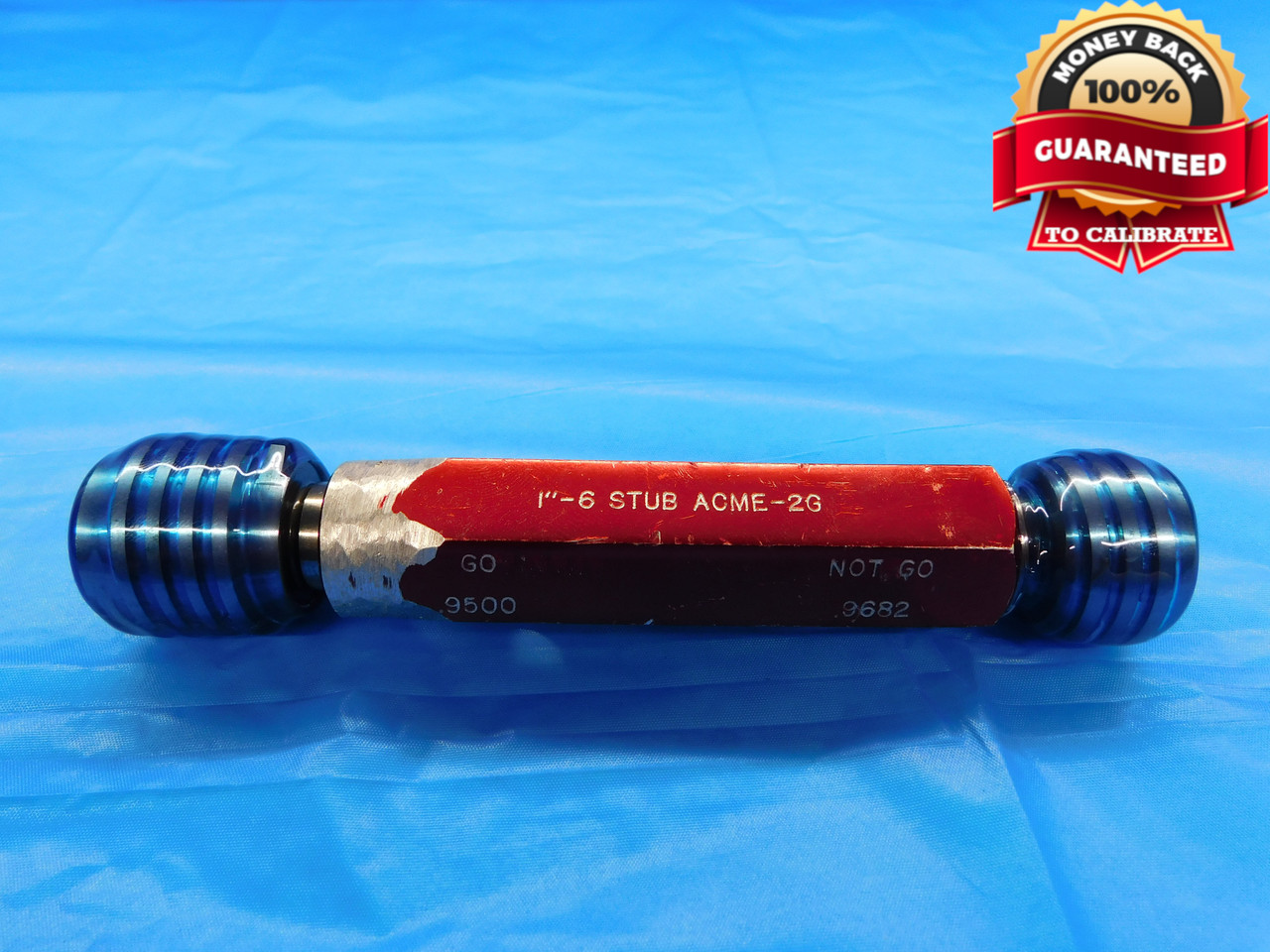 1" 6 STUB ACME 2G Thread Plug Gage | DW18749BX2 | M & J Tooling LLC