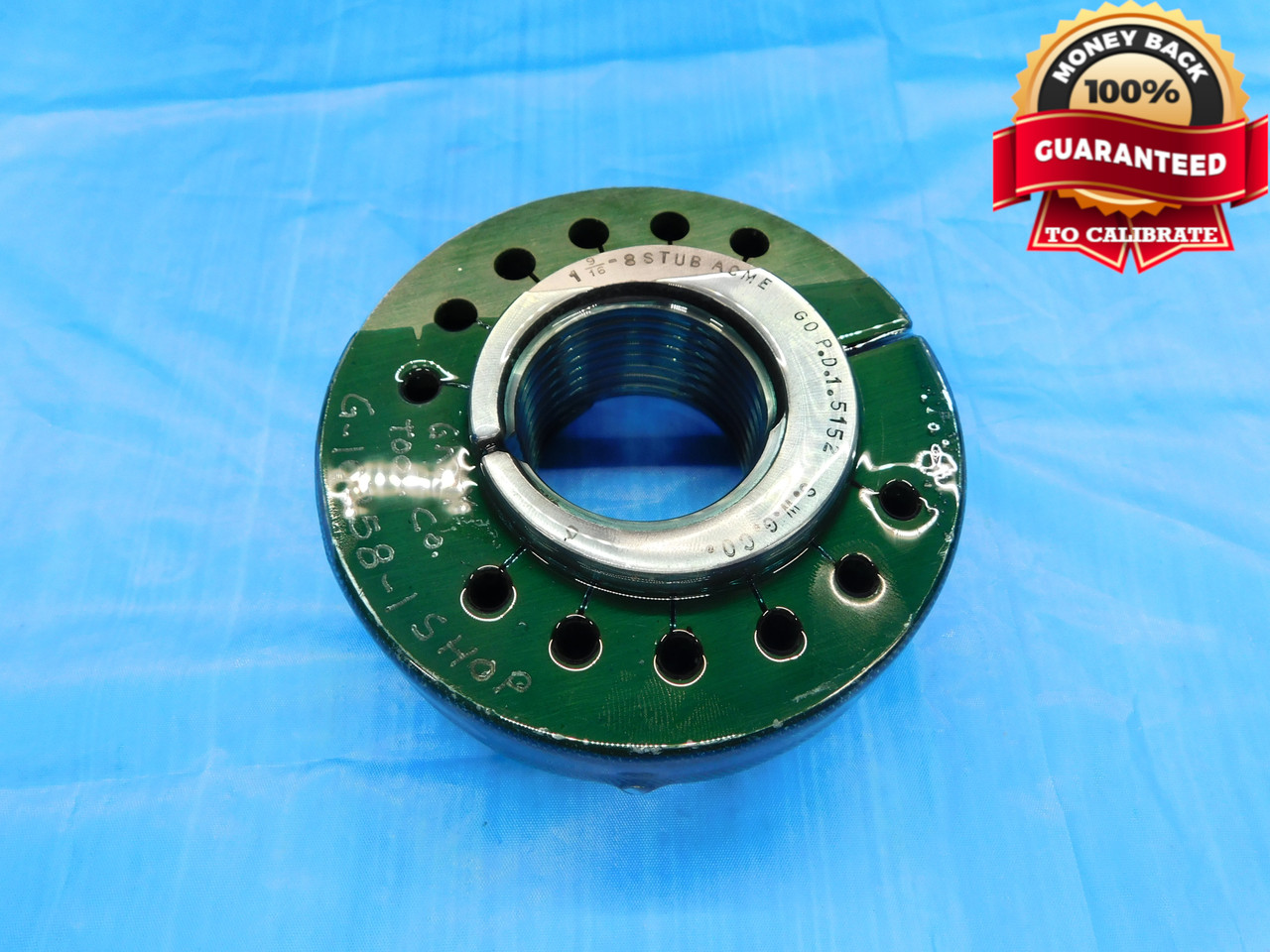 1 9/16 8 STUB ACME 2G Thread Ring Gage | DW19329BX2 | M & J Tooling LLC