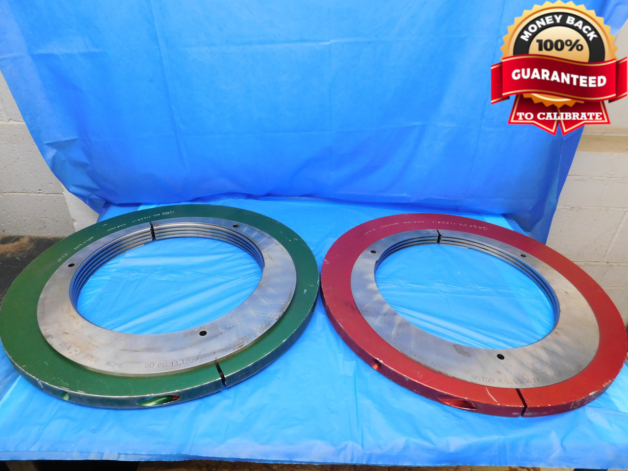 13 1/4 - 3 STUB ACME 2G Thread Ring Gage | JF3945BX2 | M & J Tooling LLC
