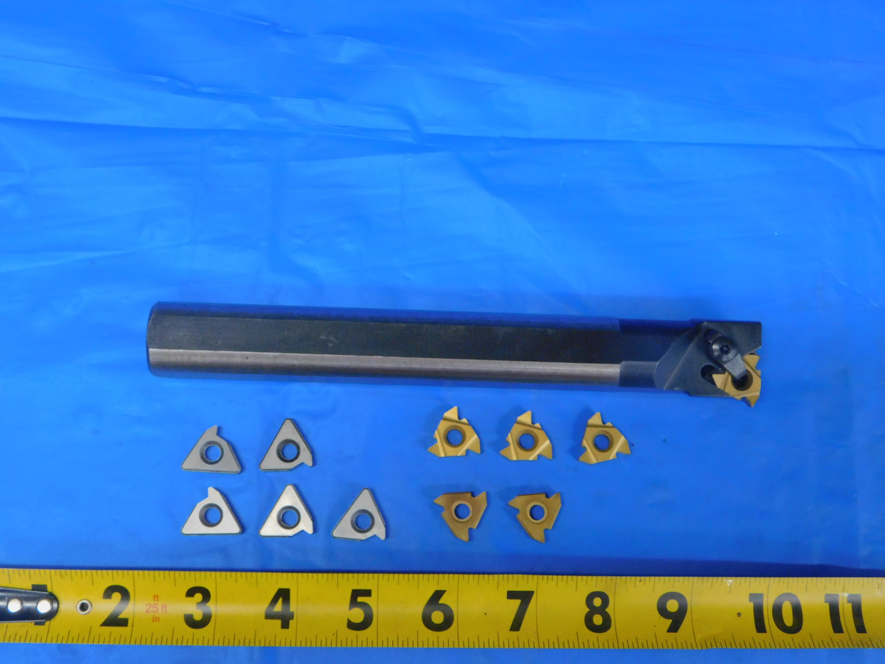 SNAP TAP CNL 00100 8-22 1" SHANK BORING BAR W/ 5 THREADING INSERTS ...