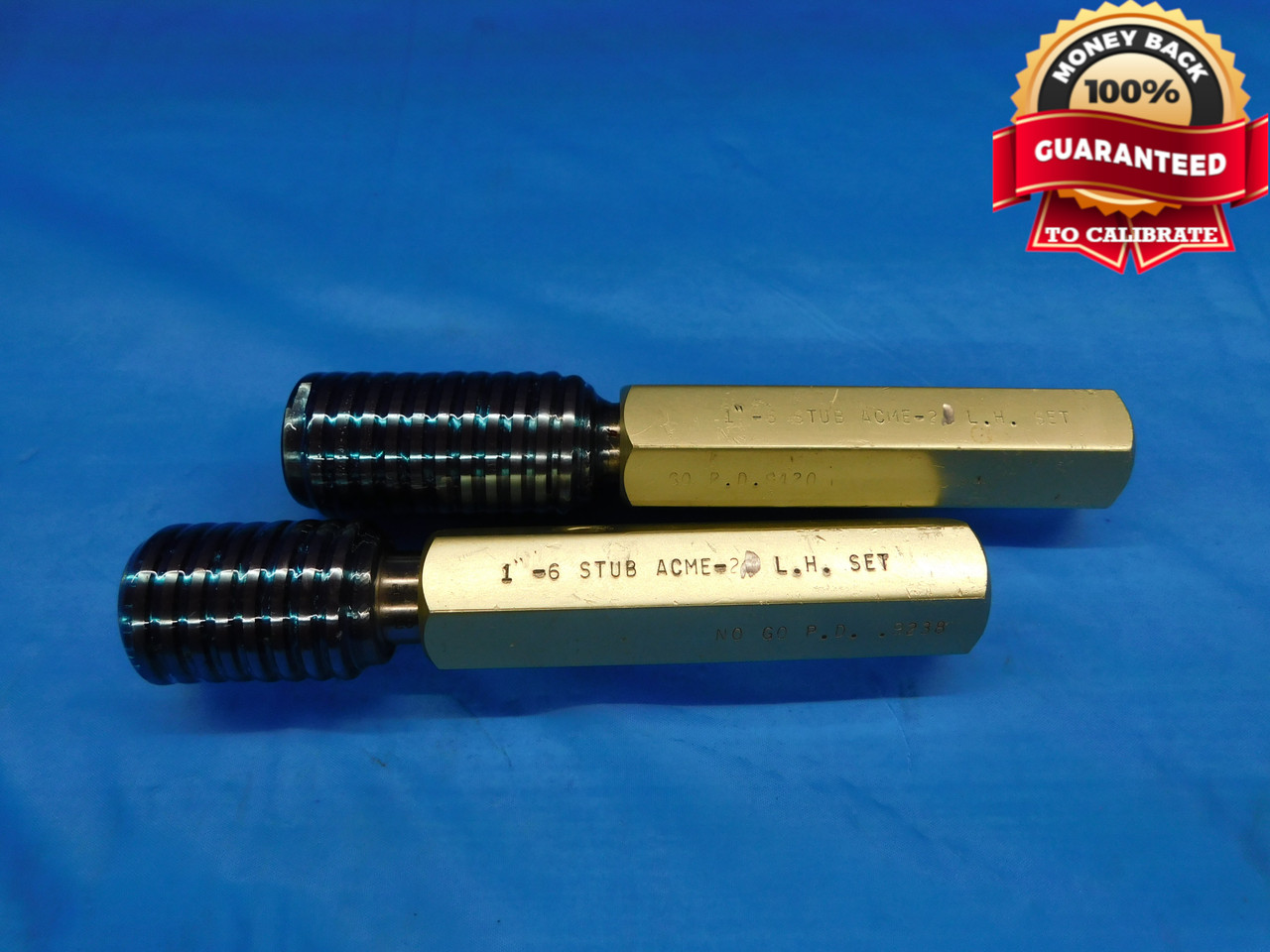 1" 6 STUB ACME 2G LEFT HAND SET THREAD PLUG GAGE 1.0 GO NO GO PDS ...