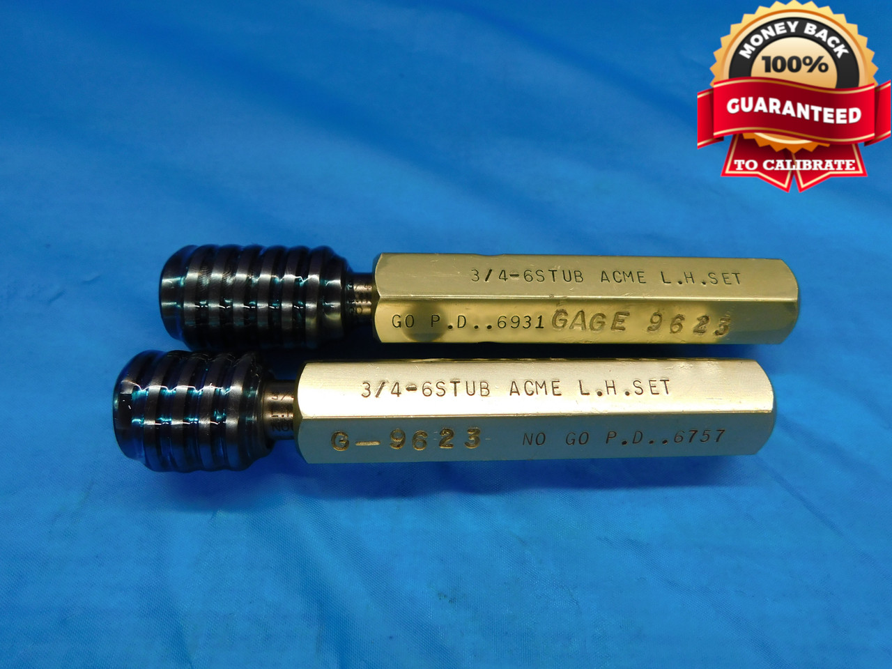 3/4 6 STUB ACME LEFT HAND SET Thread Plug Gage | DW19474BX2 | M & J ...