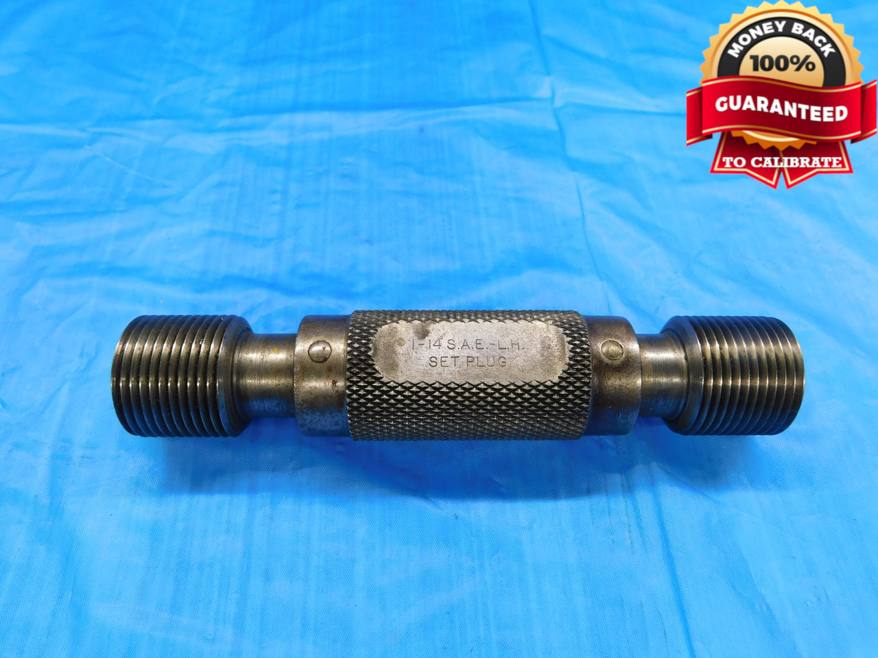 1" 14 SAE LEFT HAND SET Thread Plug Gage | DW19654LVR | M & J Tooling LLC