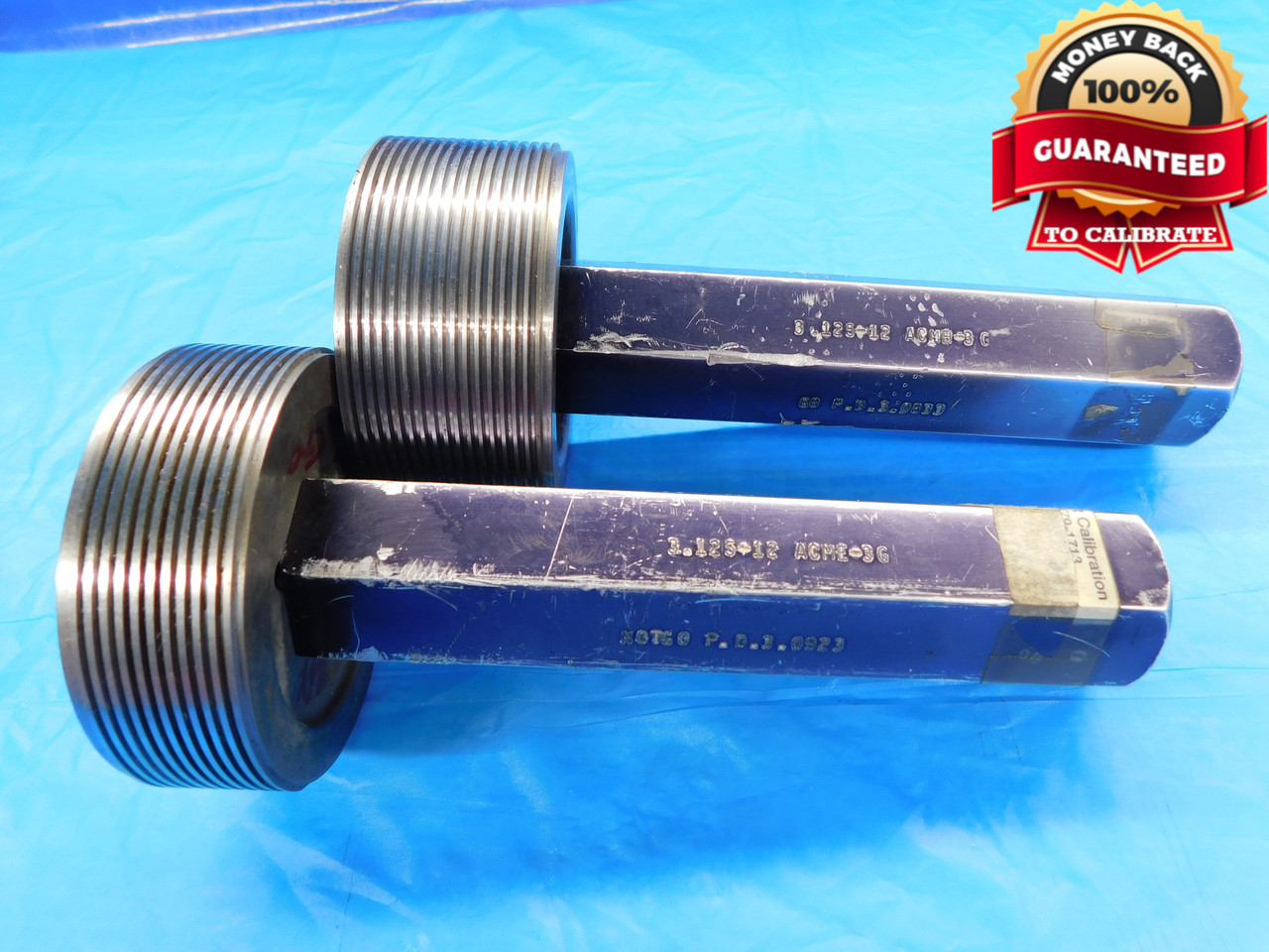 3 1/8 12 ACME 3G Thread Plug Gage | DW20689CQ2 | M & J Tooling LLC