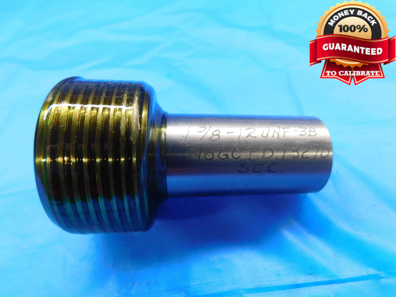 1 3/8 12 UNF 3B Thread Plug Gage | DW21955RD | M & J Tooling LLC