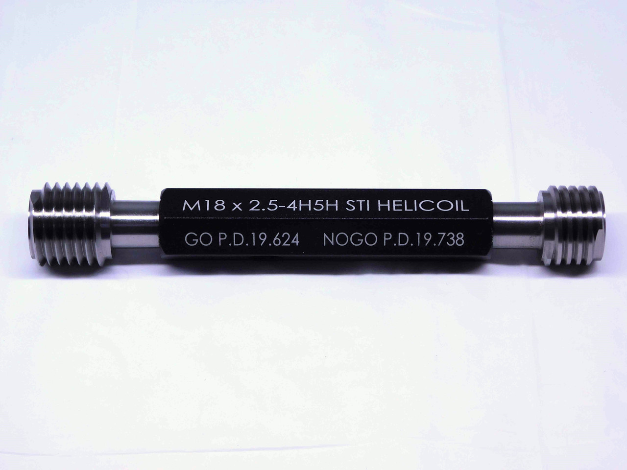 NEW M18 X 2.5 4H5H STI Thread Plug Gage | MS6848MJ | M & J Tooling LLC