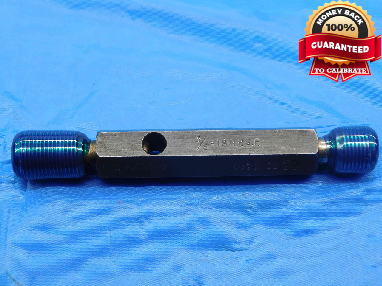 3/8 18 NPSF Thread Plug Gage | DW26051BL3 | M & J Tooling LLC