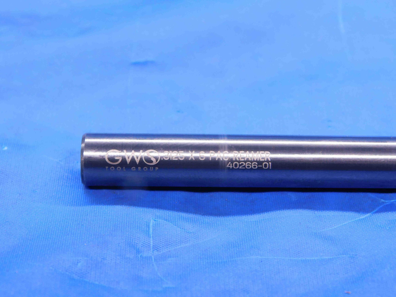 GW 5/16 OD CARBIDE PAC REAMER 1 FL .3125 ONSIZE 8 mm 40266-01 MACHINIST TOOLS - CB3561AL4 - M ...