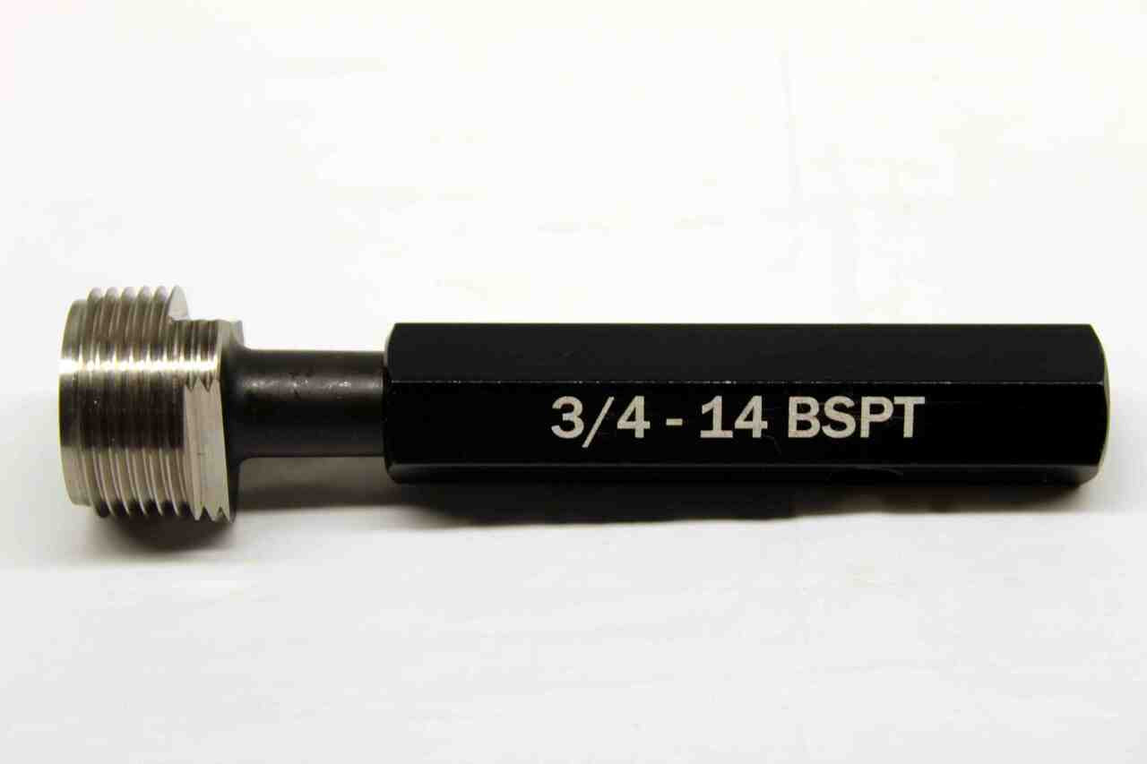 NEW 3/4 14 BSPT Thread Plug Gage | MS6988LZ | M & J Tooling LLC