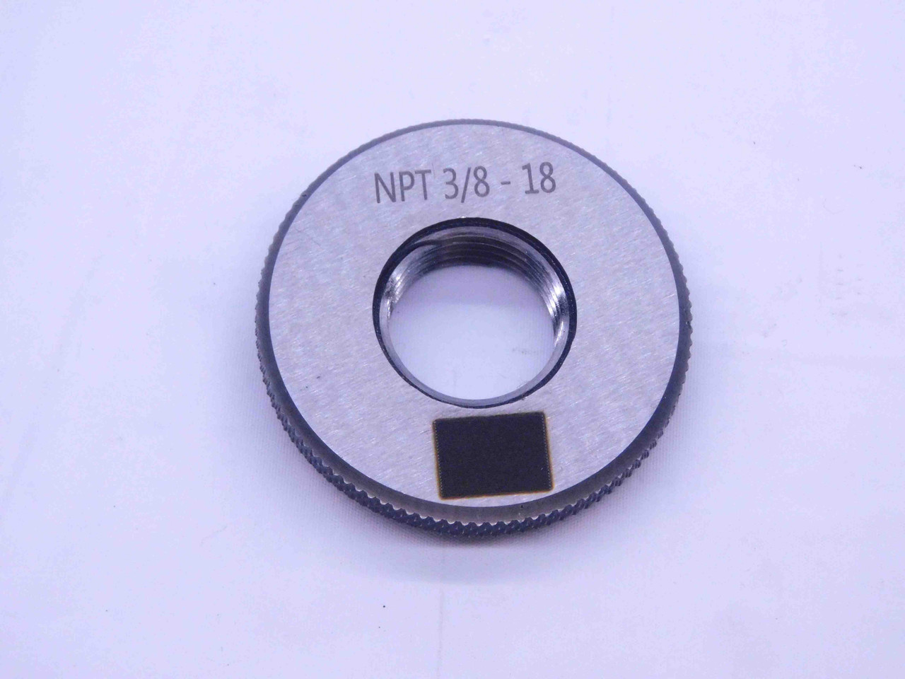 NEW 3/8 18 NPT L1 3 STEP PIPE THREAD RING GAGE .375 .3750 N.P.T ...