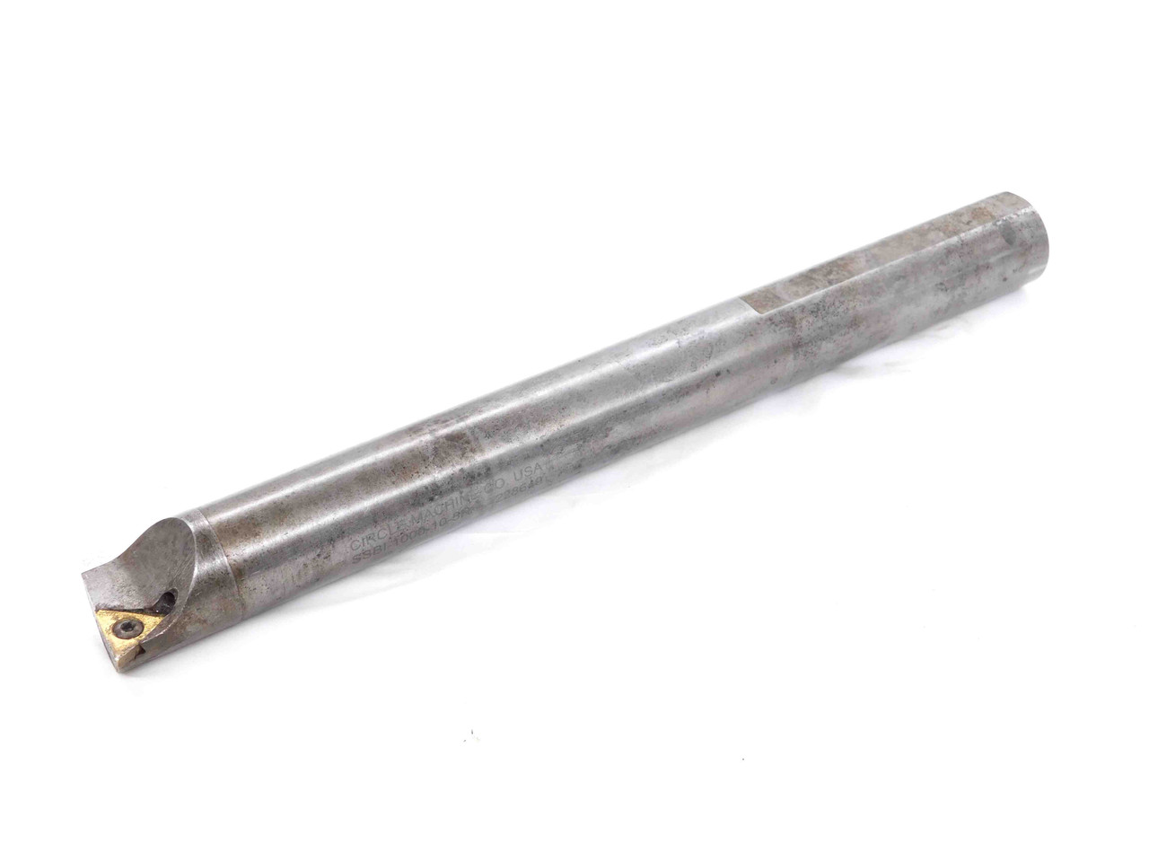 CIRCLE MACHINE CO. 1" DIA SSBI-1000-10-5R COOLANT BORING BAR TP32 ...