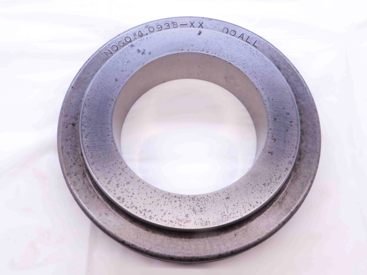 4.0938 CLASS XX MASTER PLAIN BORE RING GAGE ONSIZE 4 3/32 104 mm DO ALL ...