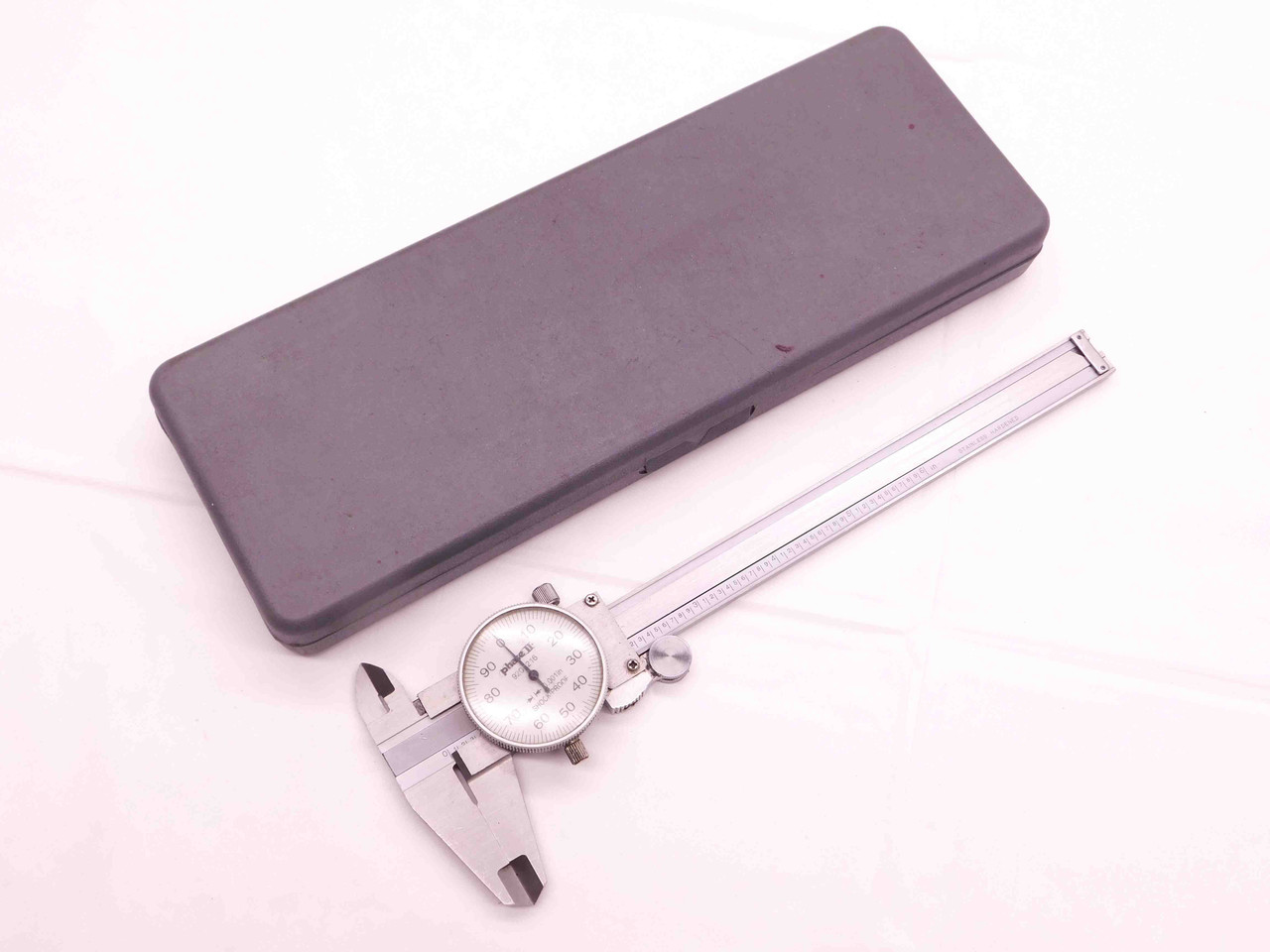 PHASE II 920-216 0 - 6" RANGE INSIDE / OUTSIDE DIAL CALIPER .001 ...