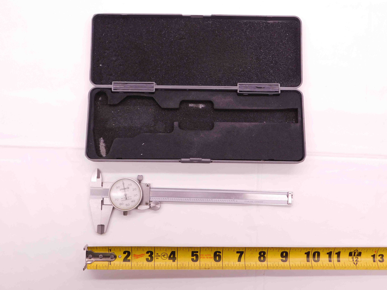 PHASE II 920-216 0 - 6" RANGE INSIDE / OUTSIDE DIAL CALIPER .001 ...
