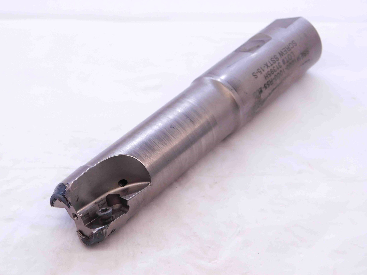 DAPRA 1" DIA. COOLANT INDEXABLE END MILL SSEM1000-1000-R55-2LC 1" SHANK ...