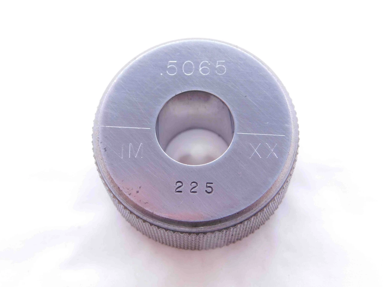 .5065 CLASS XX MASTER PLAIN BORE RING GAGE .5000 +.0065 OVERSIZE 1/2 13 ...